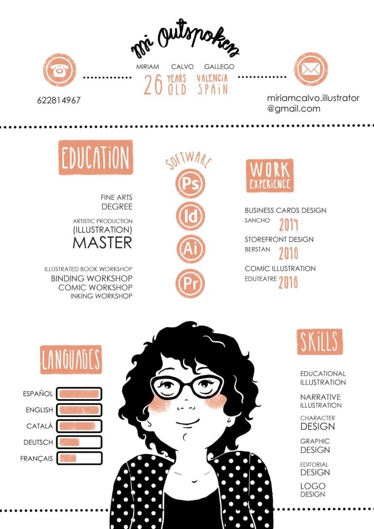 How to make an infographic CV | Pixartprinting