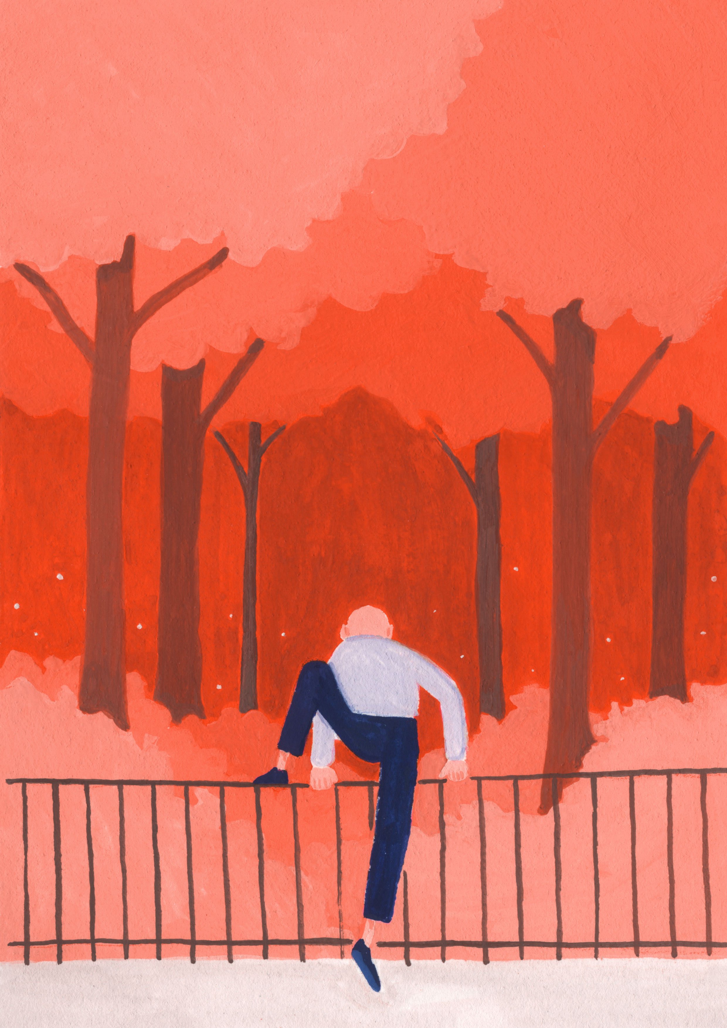 Living Coral + Spring: illustrator Daniel Frost’s Vision | Pixartprinting