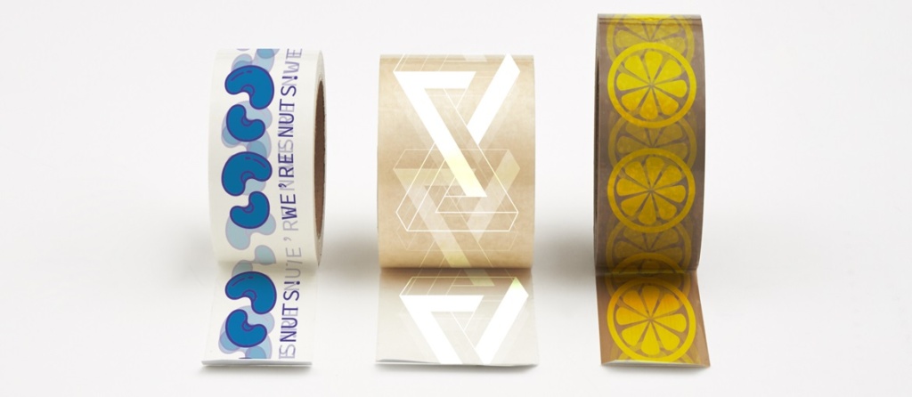Custom parcel tape: displaying your brand on every package