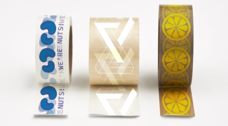 Custom parcel tape: displaying your brand on every package