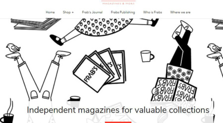 Frab's: an online and offline store promoting magazine culture